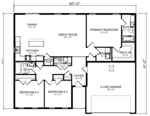 Ranch & 2 Story Floor Plans | Eldon Homes | Home Designs